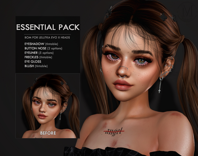 Second Life Marketplace - MADWISH // Essentials Pack [lel EVOX]